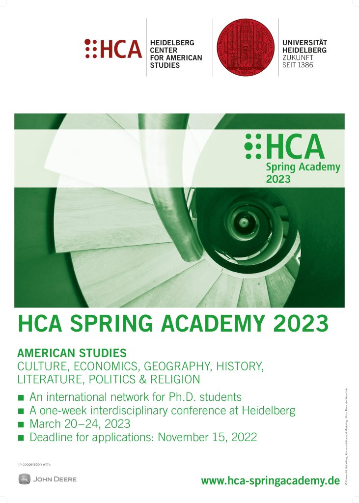 Heidelberg Center for American Studies 20th Annual Spring Academy ...